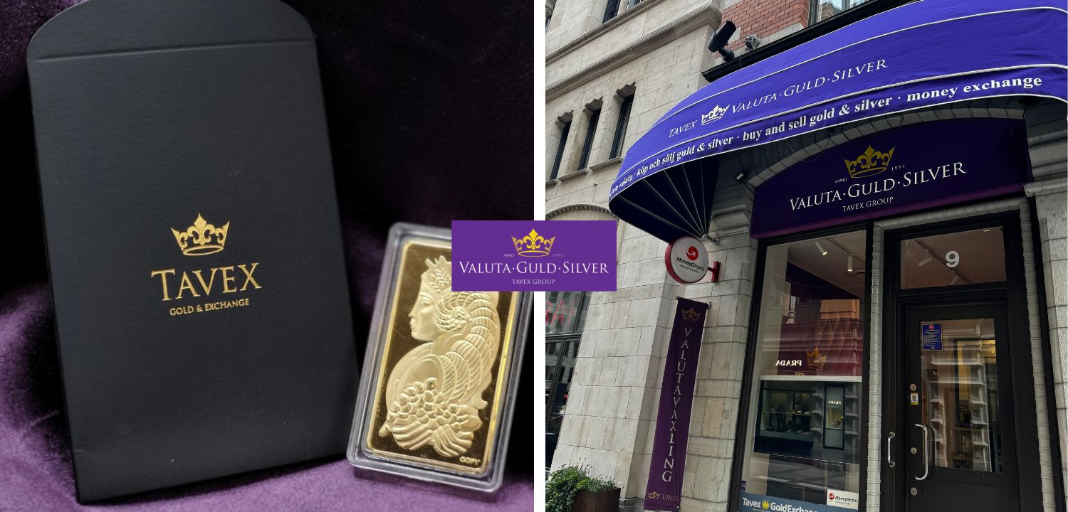 Tavex firar 20 år 2024 – Sveriges centrum för guld