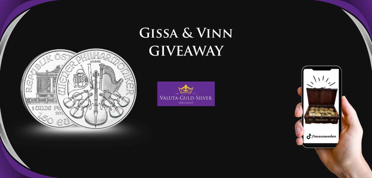 Tävlingsvillkor för Tavex TikTok-tävling: ”Gissa antal mynt i lådan” - Tavex Sweden